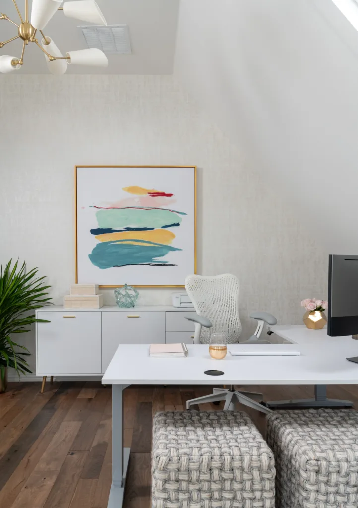 Colorful Transformation for Millennial Gray Home Interior | Murphy ...