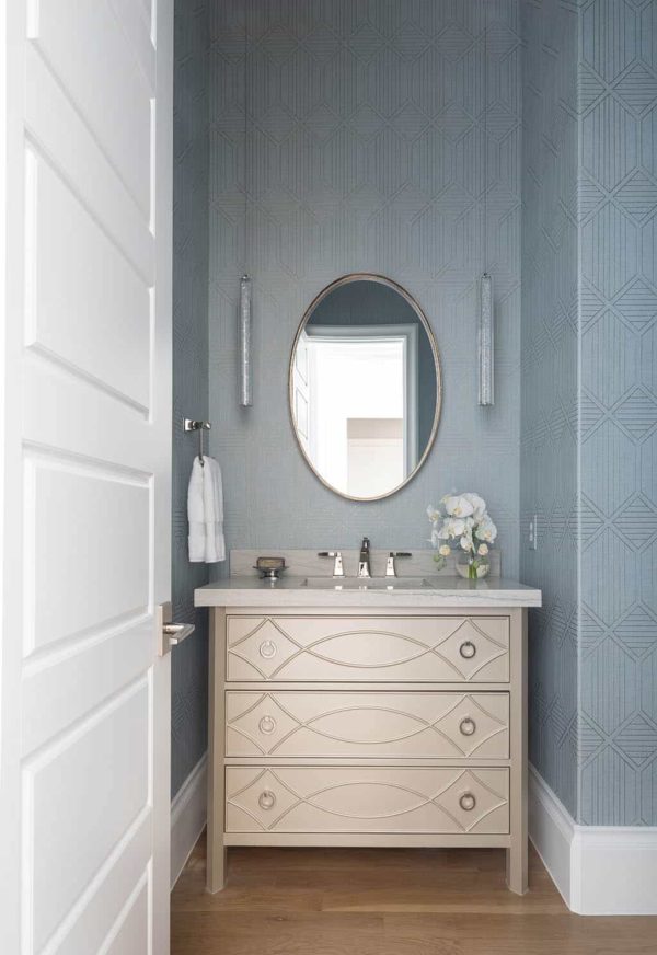 Powder Rooms Design Inspiration - Nicole Arnold Interiors